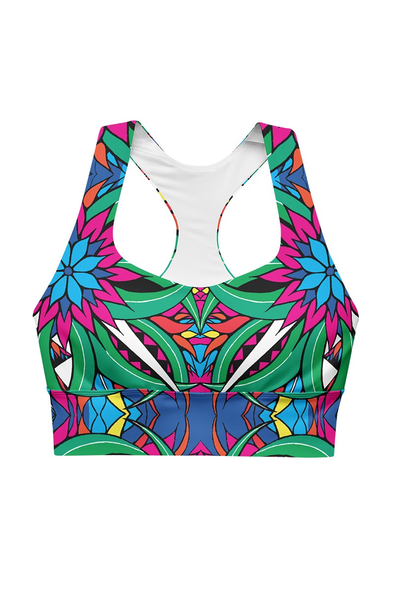 High Impact Sports Bra - Kastle Art Designer Activewear & Festival Fashion